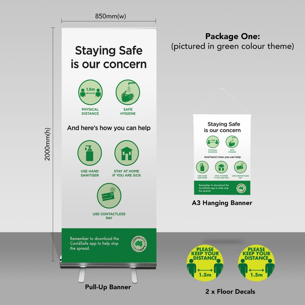 COVID-19 Packages - The Banner Lady