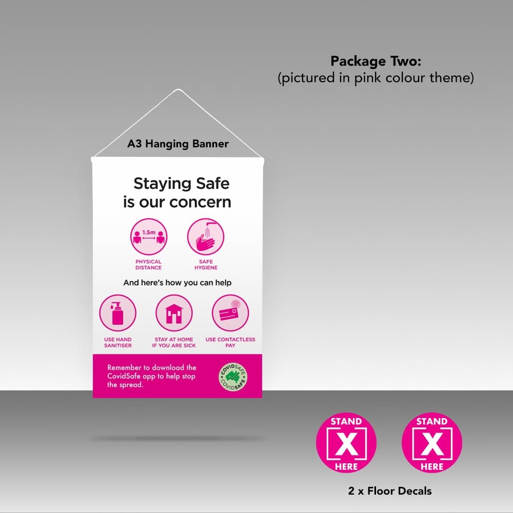 COVID-19 Packages - The Banner Lady